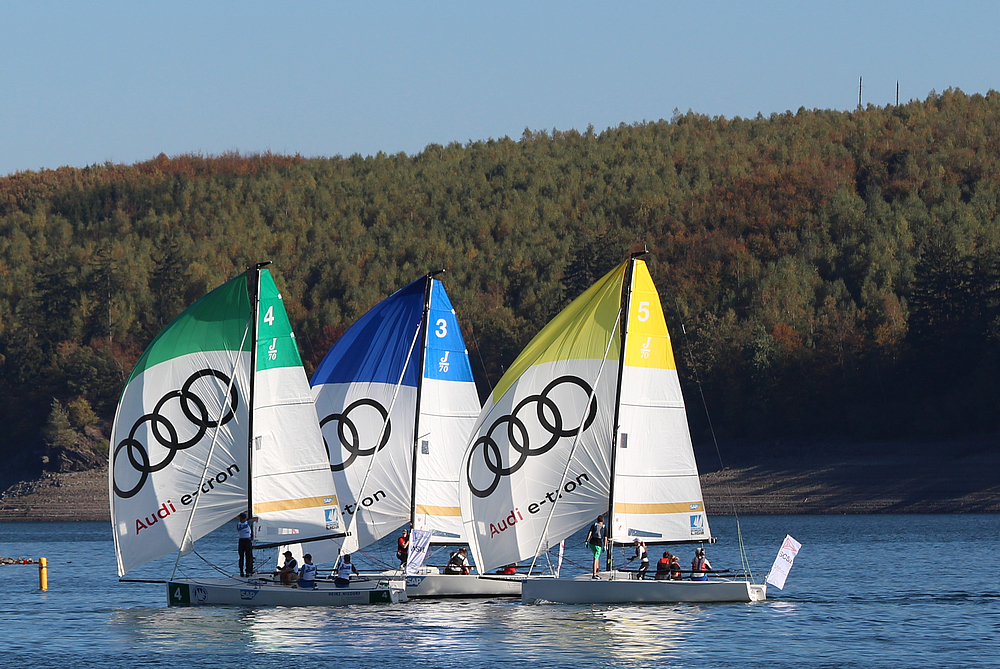 Spannendes Finale der DJSL 2018 - Segelclub Salzgitter